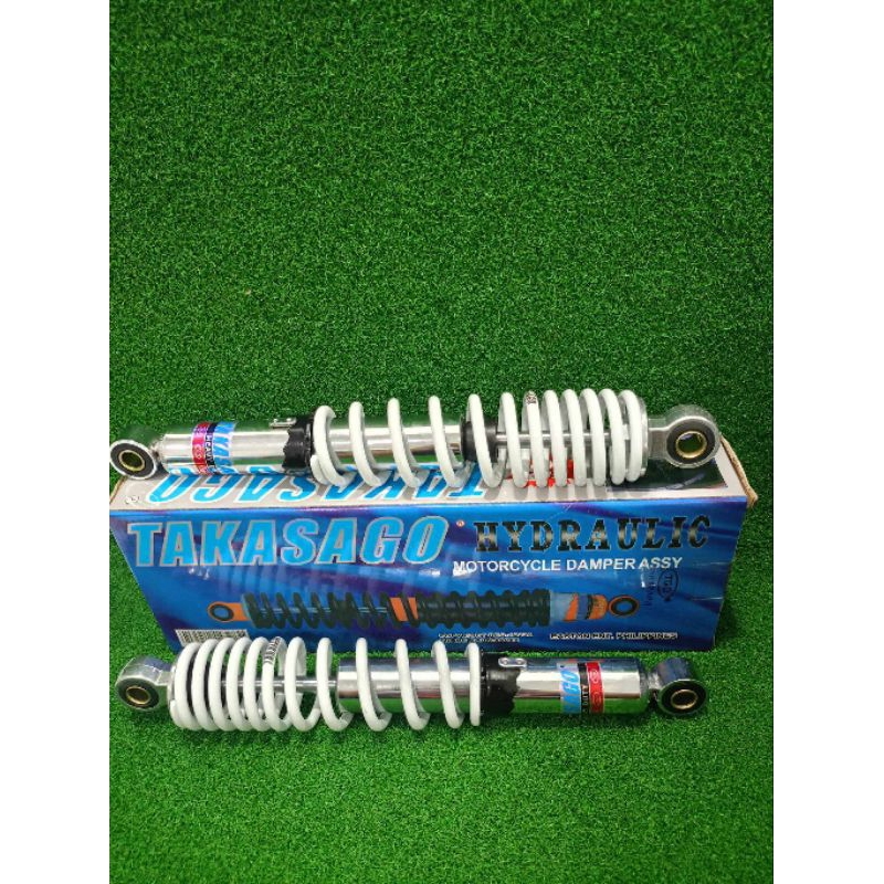 Takasago Rear shock Xrm110 white | Shopee Philippines