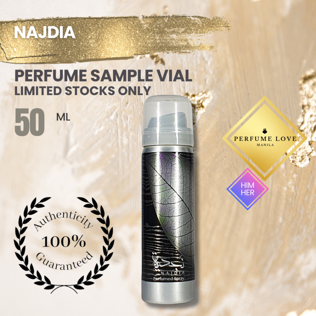PERFUME SAMPLE VIAL Lattafa Najdia | Shopee Philippines