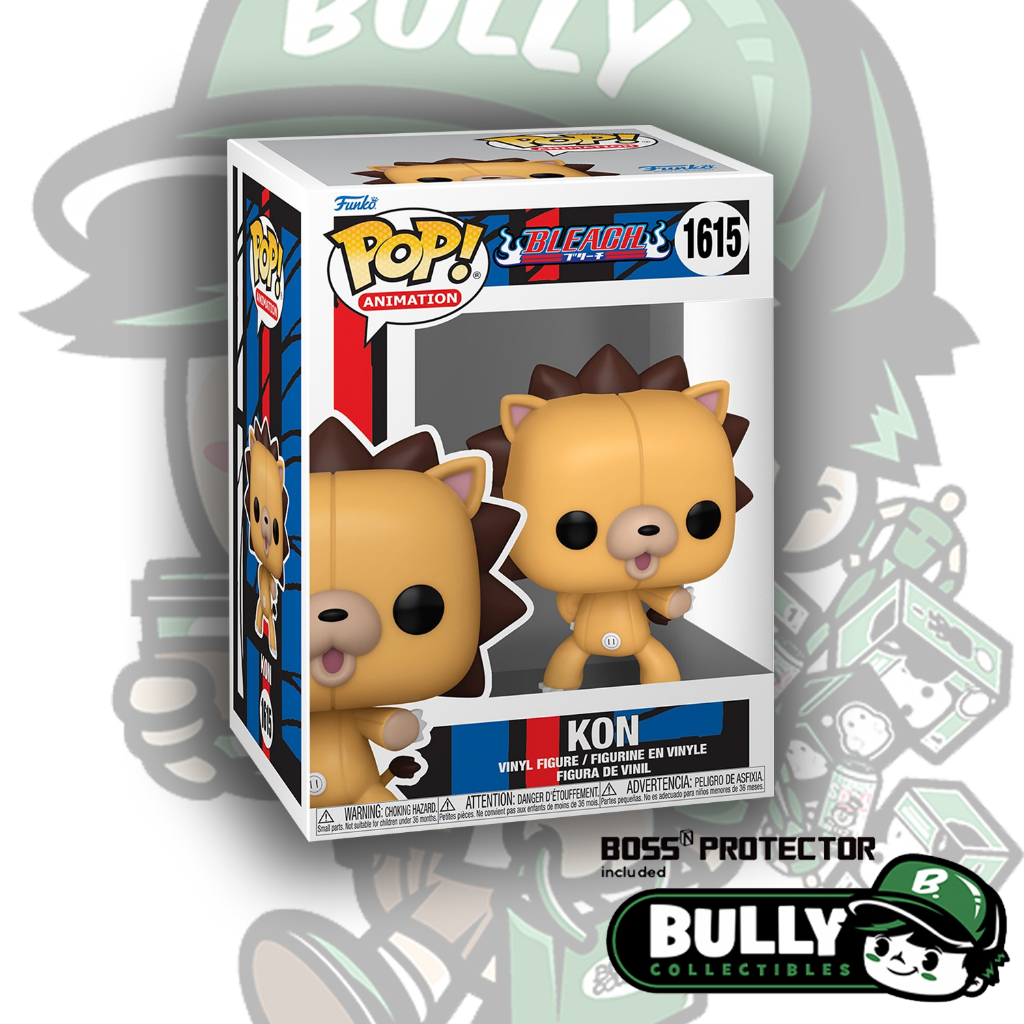 Funko POP! Animation: Bleach - Kon 1615 With Boss Protector | Shopee ...