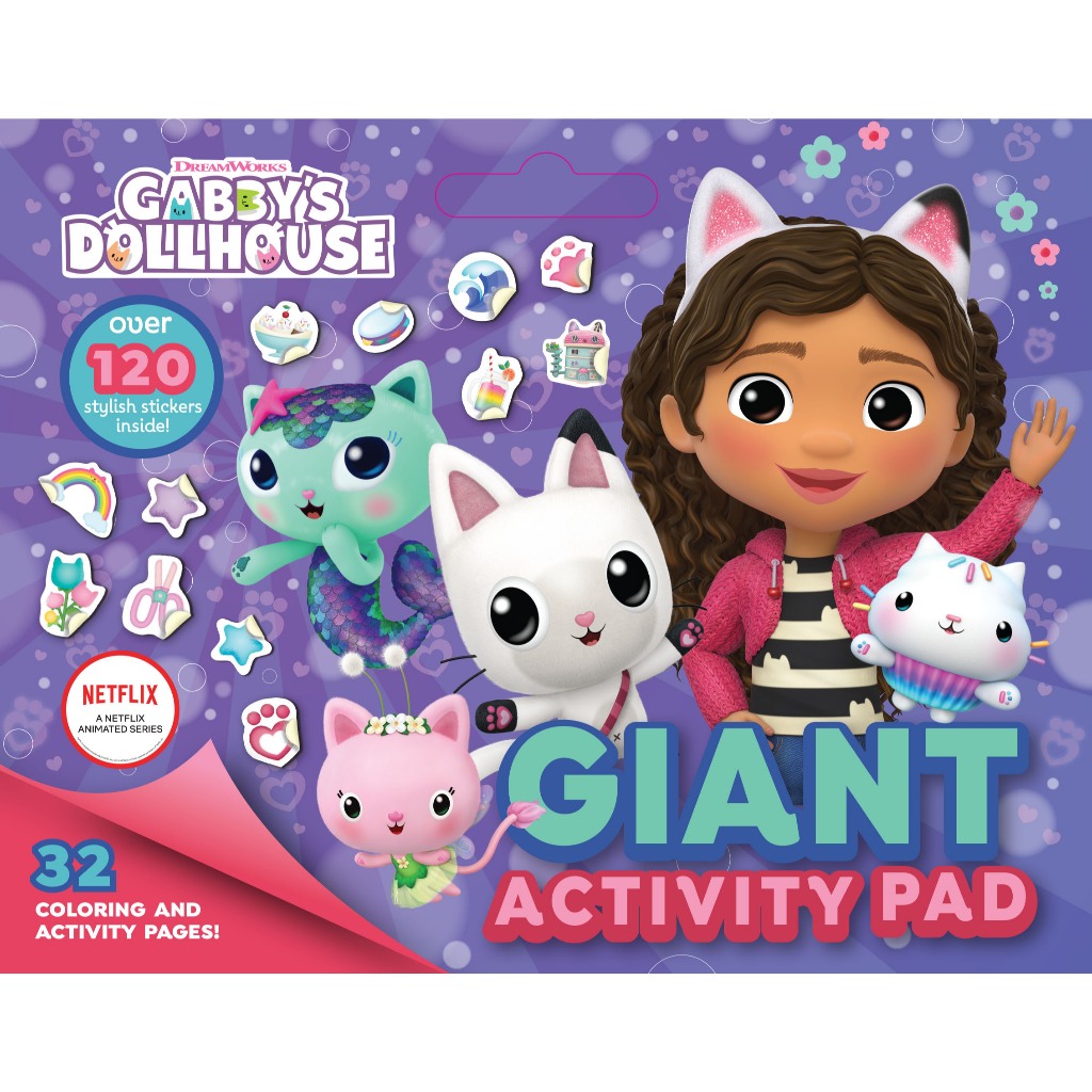 GABBY'S DOLLHOUSE GIANT ACTIVITY PAD | Shopee Philippines