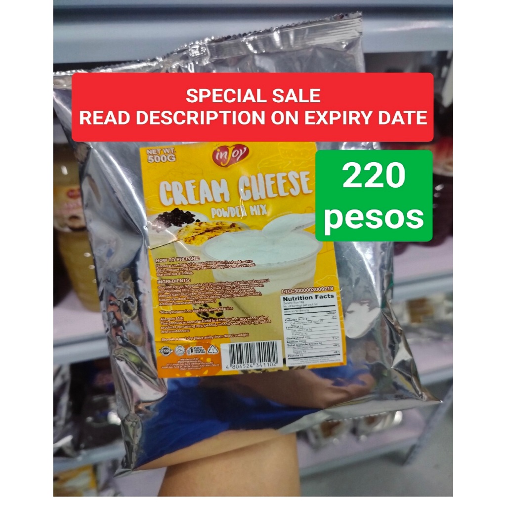 220 only inJoy Cream Cheese 500g read description SALE | Shopee Philippines