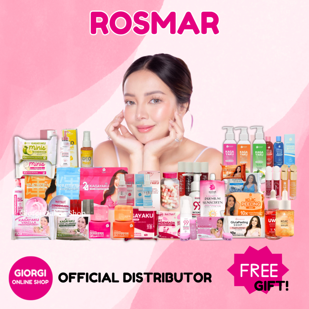 ROSMAR Kagayaku Soap | Rejuv Set | Intense Lotion | Uwu Serum | Kojic ...