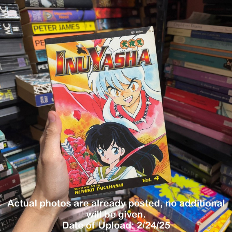 Inuyasha Volume 4 (Tanned) | Shopee Philippines