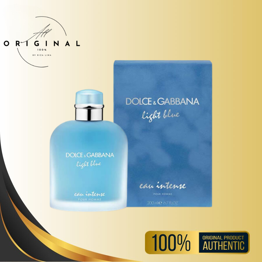 DOLCE & GABBANA LIGHT BLUE INTENSE 200ML EDP | Shopee Philippines