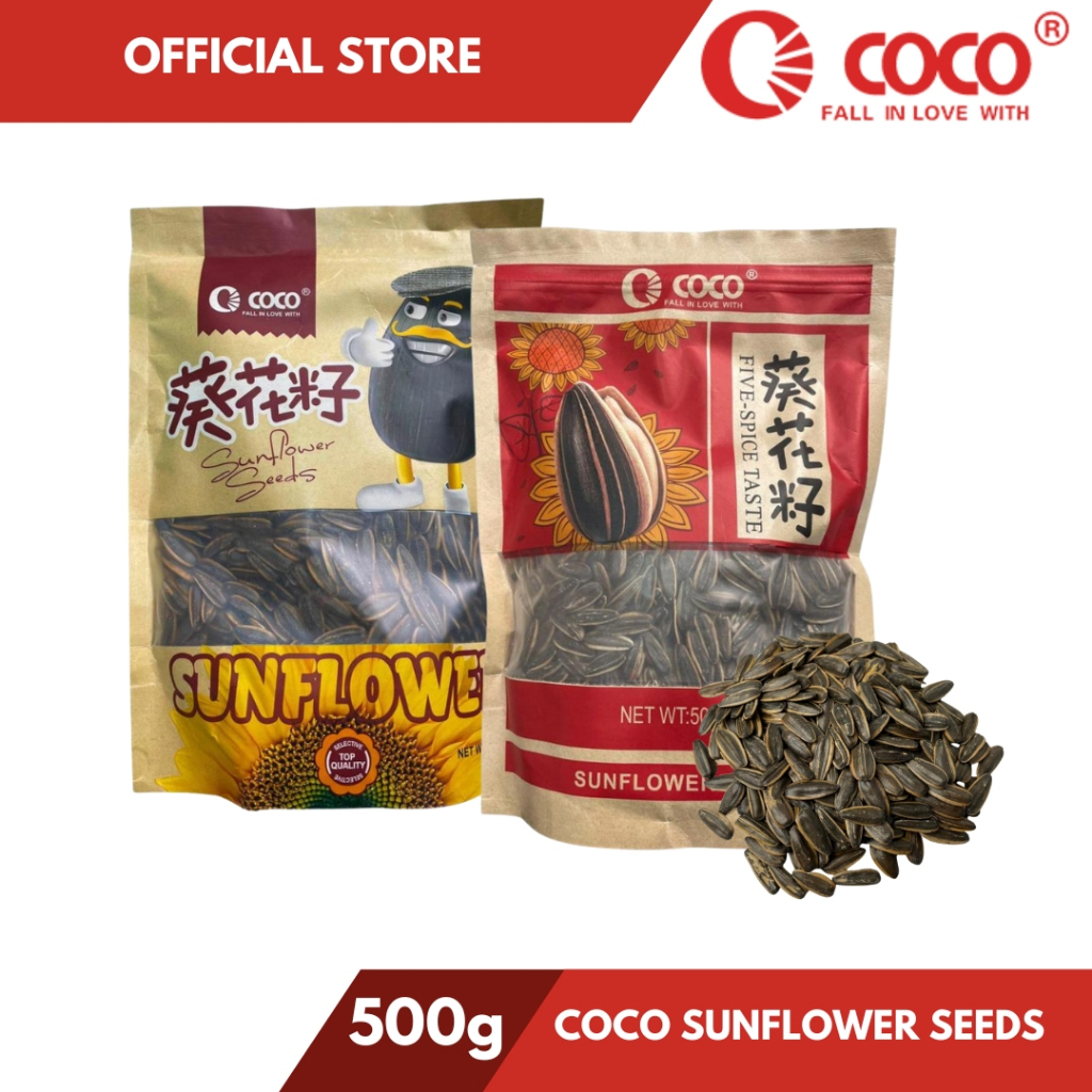 COCO Sunflower Seed Pack - 500 Grams of Nutritious Seeds - Quick ...