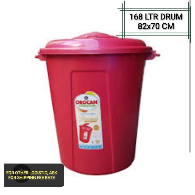 orocan water container drum primera utility container balde 168 liters | Shopee Philippines