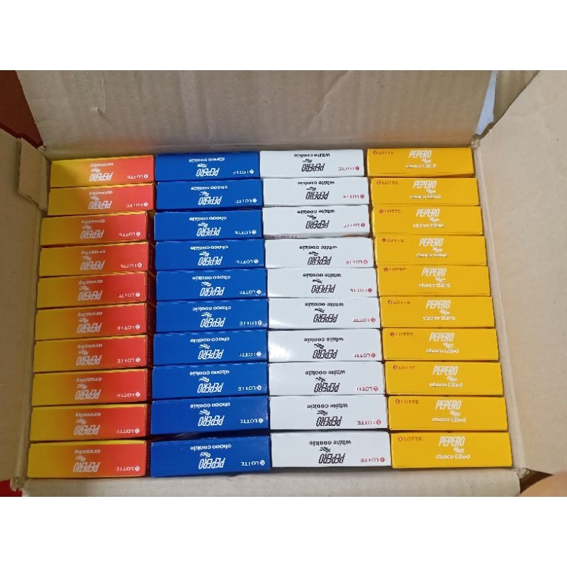 PEPERO ASSORTED FLAVORS 1BOX / 40pcs (all best seller, no choosing ...
