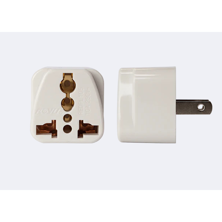 ROYU UNIVERSAL ADAPTER 220V 10 AMPERES AC PLUG ADAPTER | Shopee Philippines