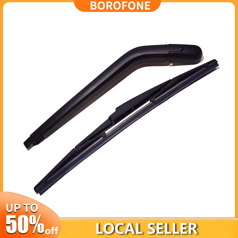 Wiper Set Wiper Blade and Arm Banana Type Bajaj RE TVS King Avanza ...