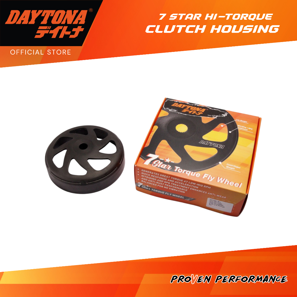 DAYTONA 7 Star Hi-Torque Clutch HousingPCX150/160, Click125/150, ADV150 ...