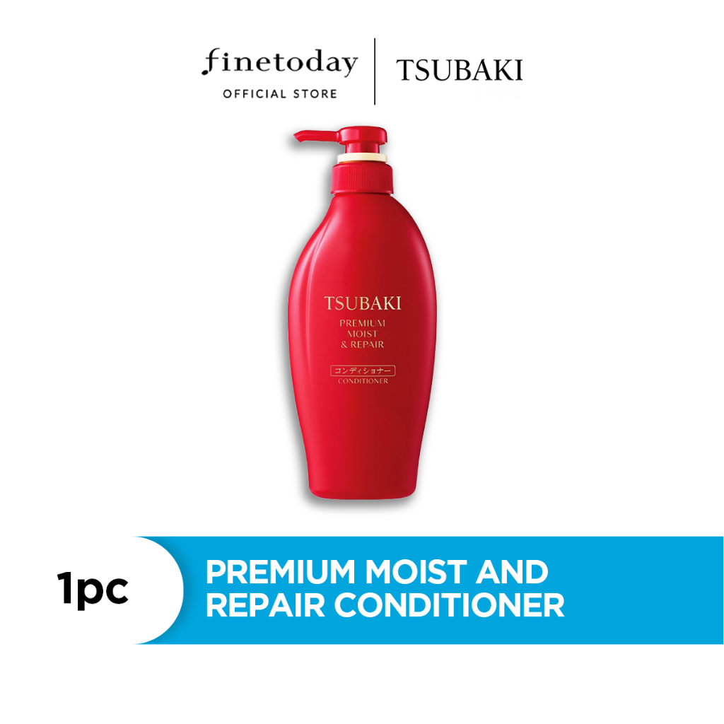 TSUBAKI Premium Moist & Repair Conditioner 450ml | Shopee Philippines