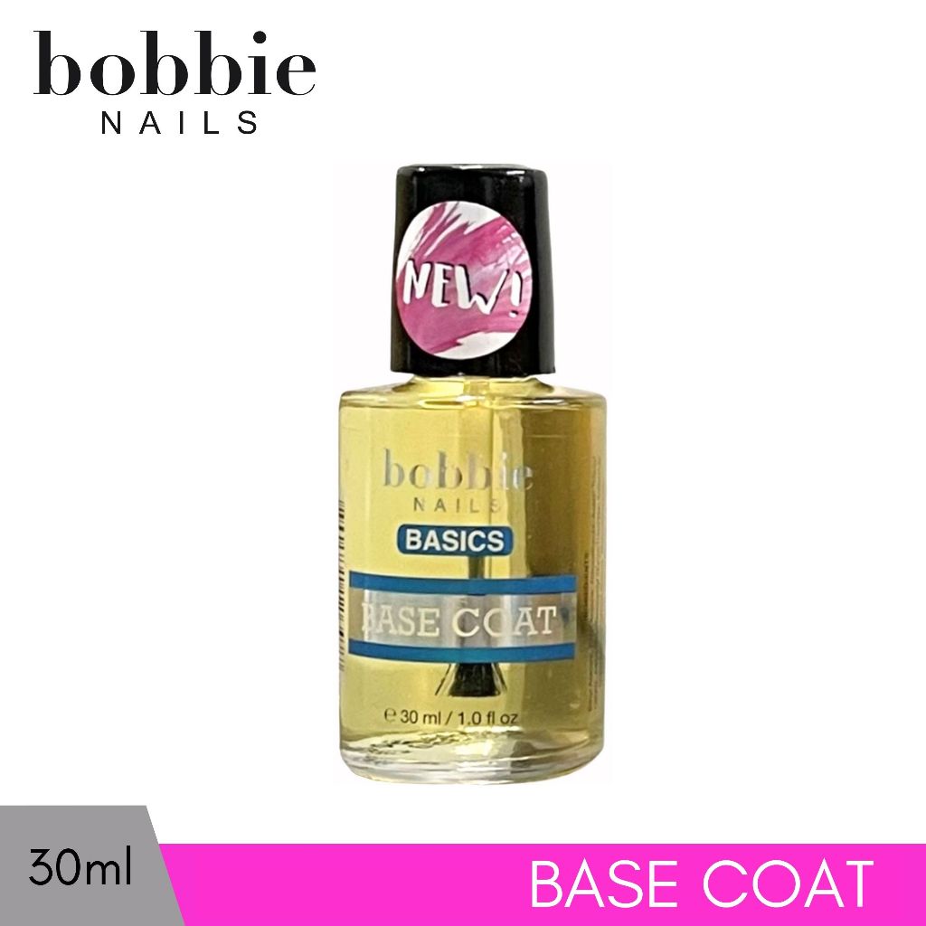 Bobbie Nails Nail Basics - Base Coat 30ml | Shopee Philippines