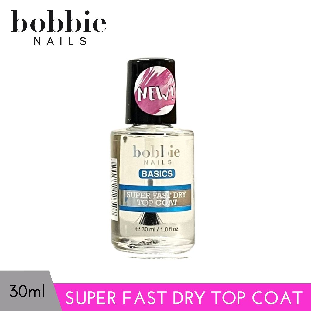 Bobbie Nail Basics Super Fast Dry Top Coat 30ml | Shopee Philippines