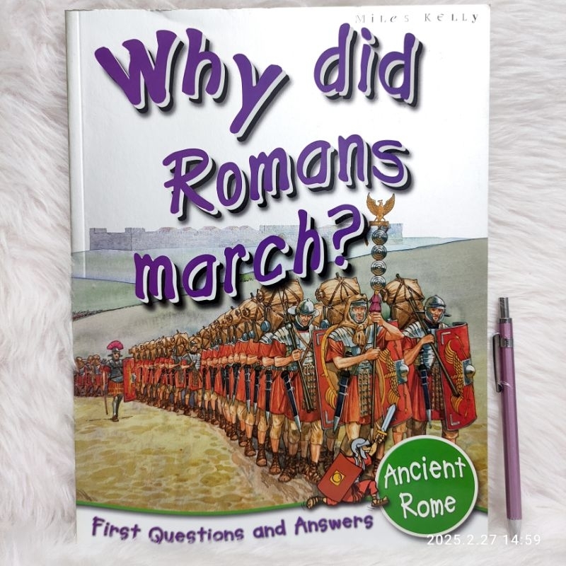 Why Did Romans March? (Ancient Rome) / Miles Kelly / Picture Book ...