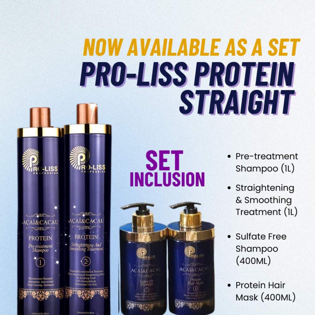 PRO-LISS PROTEIN (STRAIGHTENING & SMOOTHING ) KERATIN PROLISS TREATMENT ...