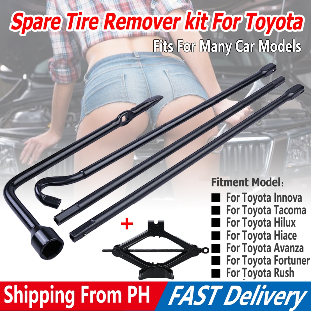 Spare Tire Remover For Toyota Innova Hi-ace Avanza Hilux Fortuner Rush ...