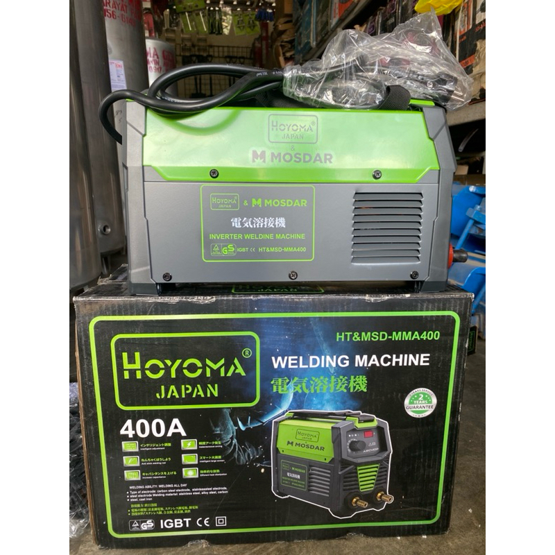 HOYOMA WELDING MACHINE HT&MSD-MMA400 (400A) | Shopee Philippines