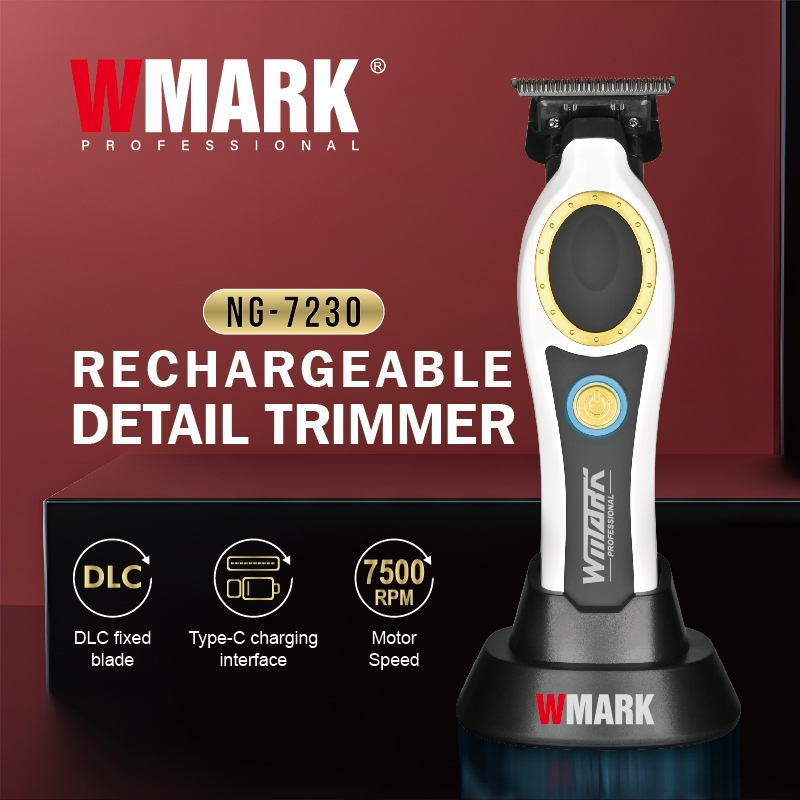 WMARK Smart Control Wireless Trimmer & Clipper Set: 3-in-1 Haircutting ...