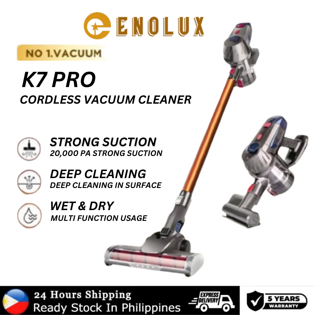 Enolux K7 Pro Cordless Vacuum Cleaners Wireless Vacuum Cleaner In Home ...