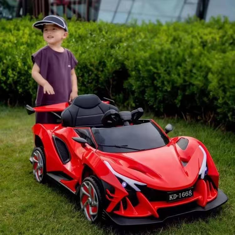 Rechargeable Electric Toy Car for Kids with Remote Control | Shopee ...