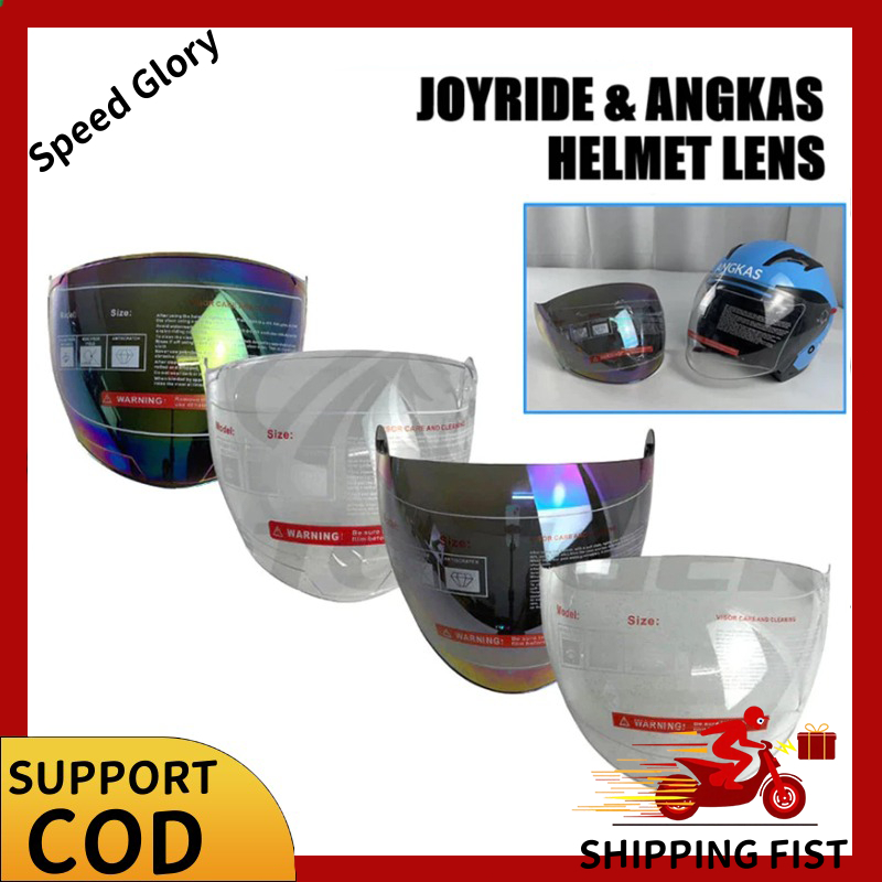 JOYRIDE and ANGKAS Visor Clear/Tinted Motorcycle Helmet Lens | Shopee ...
