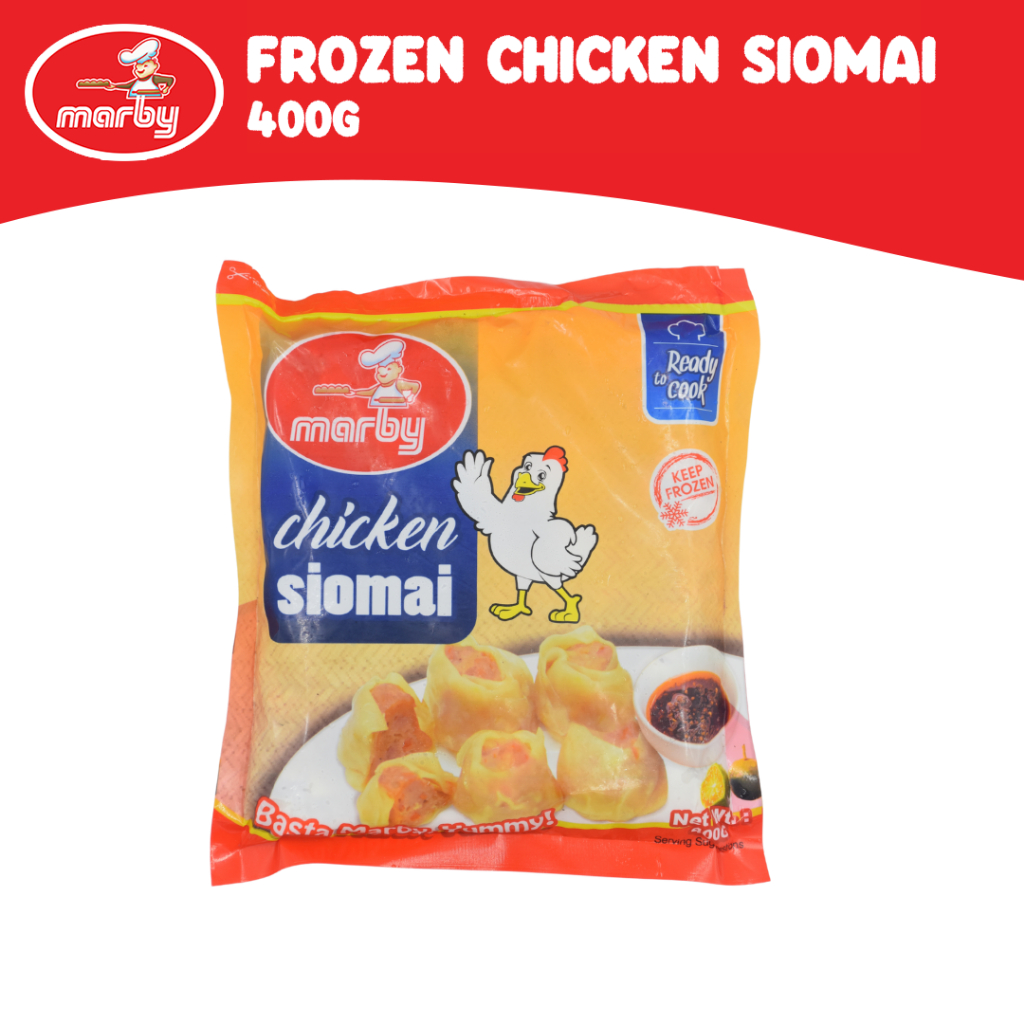 Marby Frozen: Siomai Chicken 400g | Shopee Philippines