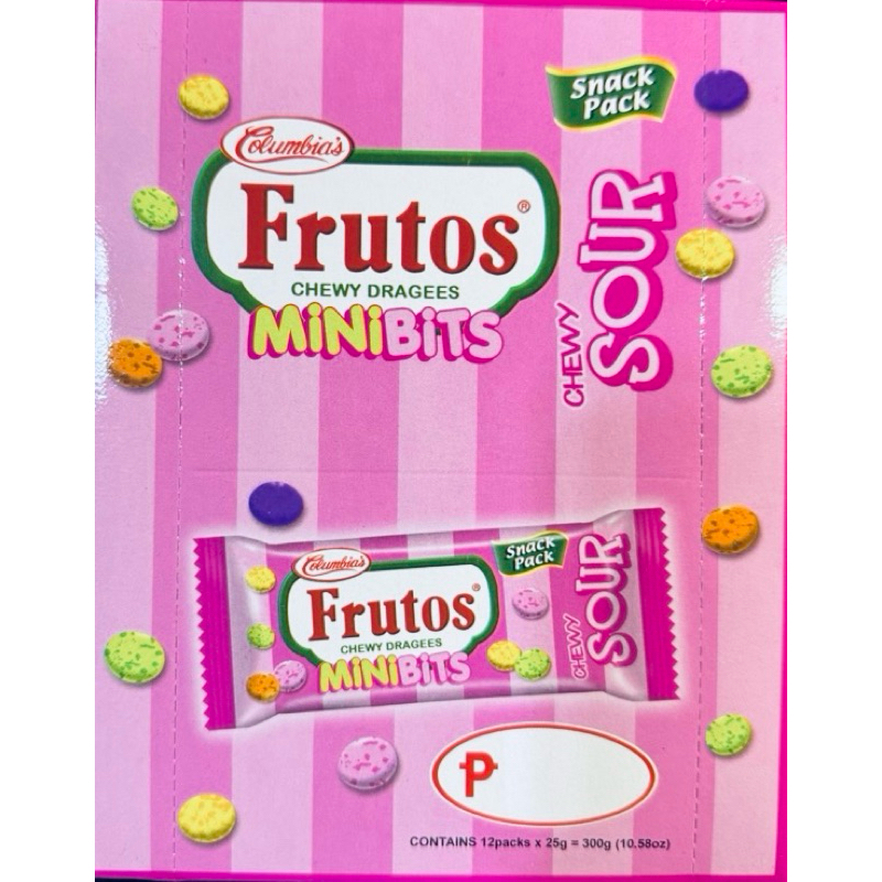 Frutos Minibits 12 Pcs Shopee Philippines