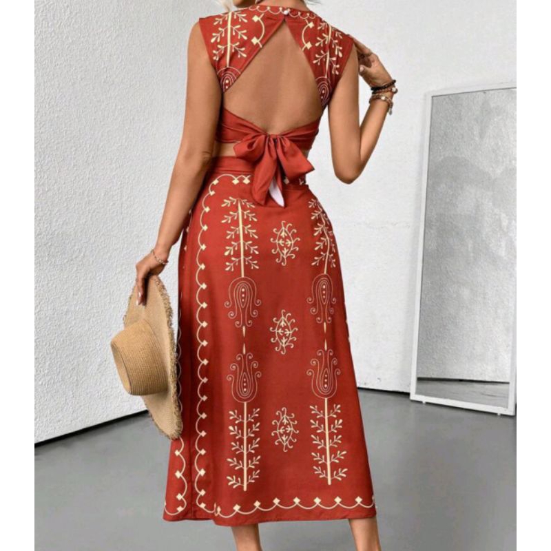 Rustic Summer Terno Coords | Shopee Philippines