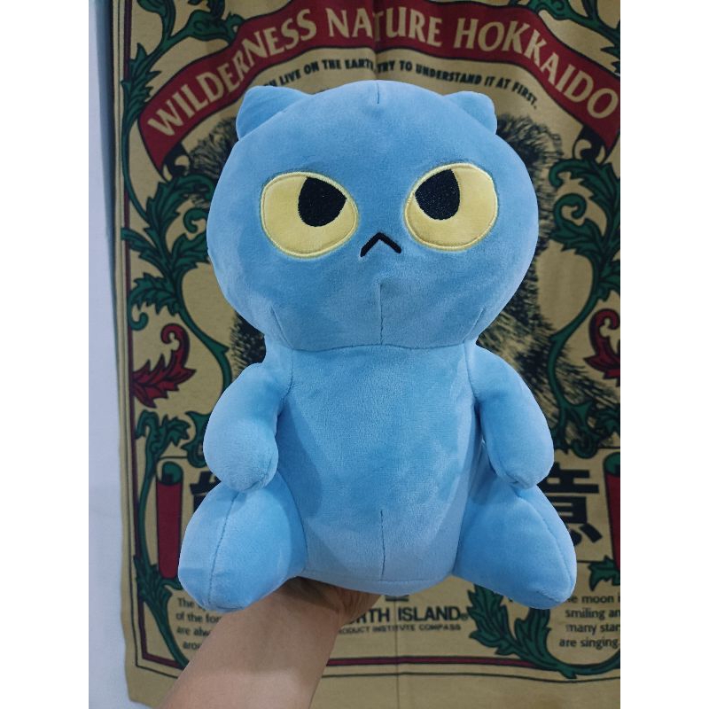 blue mallow cat plush | Shopee Philippines
