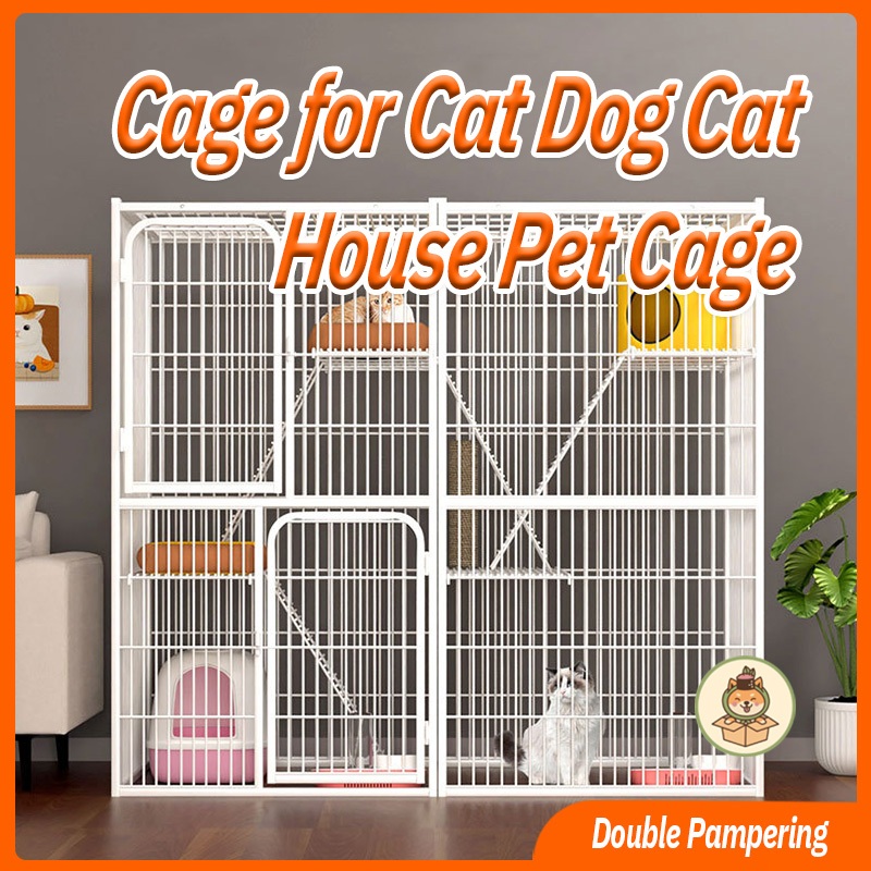 Large Platform Cage for Cat Dog Cat House Pet Cage Cat Condo Stackable ...