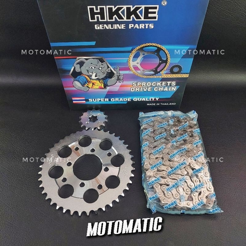 RAIDER 150 Fi / Carb | Chainset / Sprocker Set w/chain 136L × 428 | 2 ...