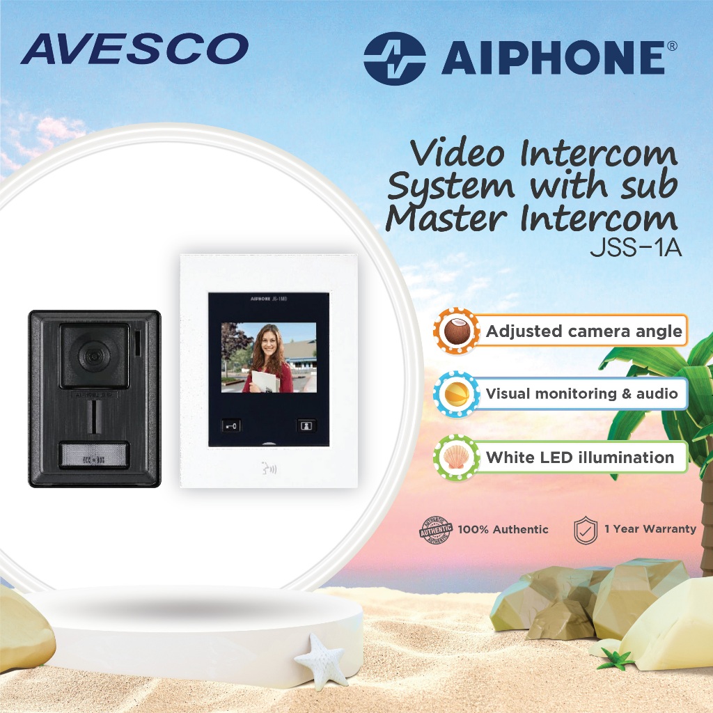 Aiphone | Video Intercom System with Optional Sub Master Station ...