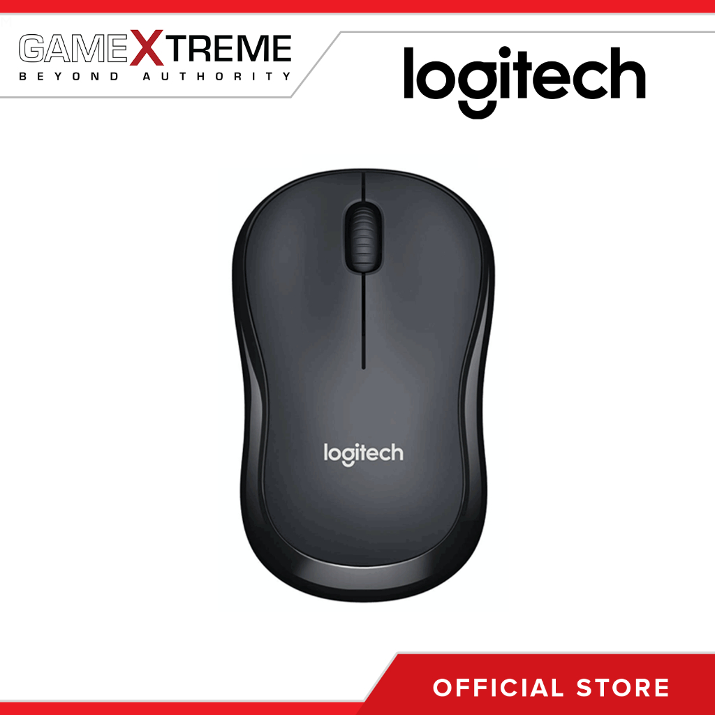 Logitech M221 Wireless Silent Mouse Charcoal | Shopee Philippines