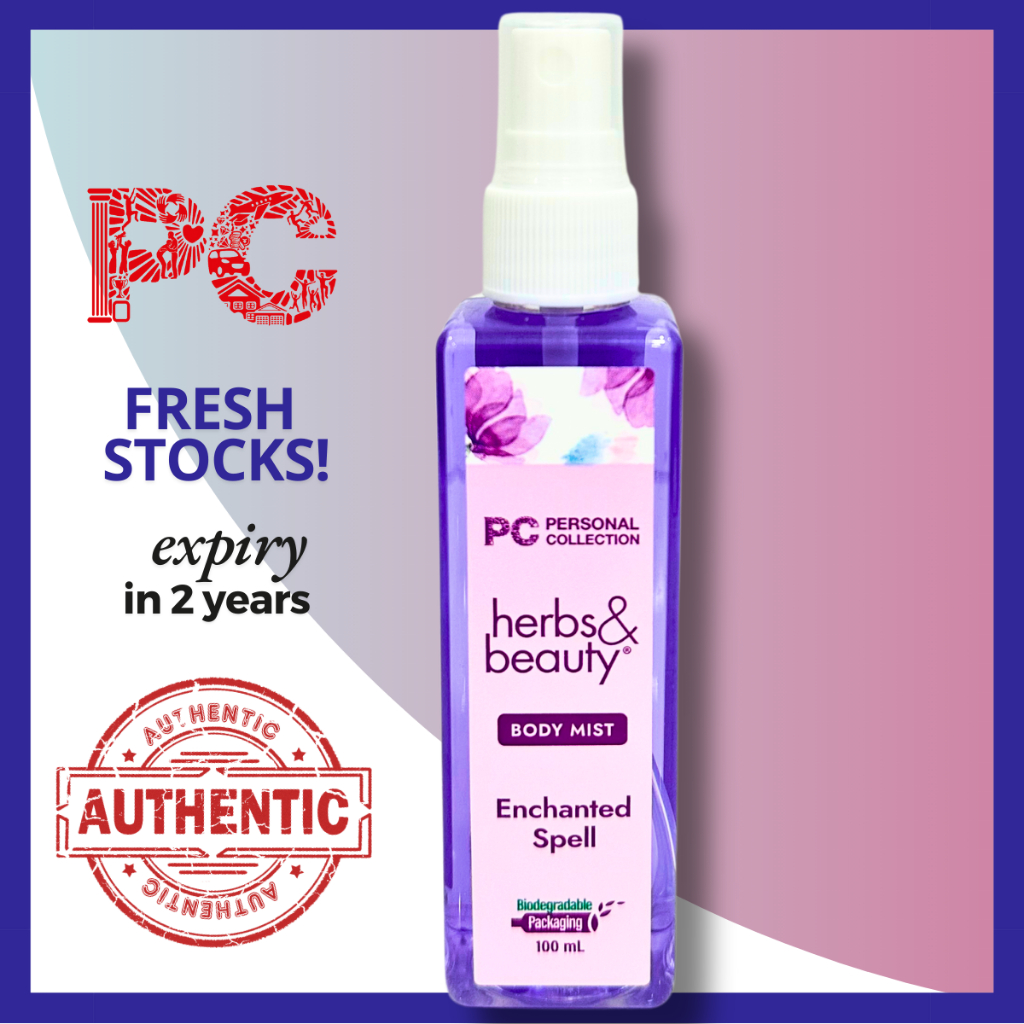 Herbs & Beauty Body Mist Enchanted Spell 100ml by PC Personal ...