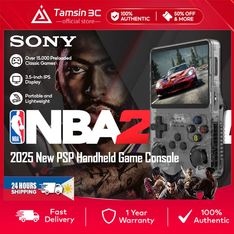 SONY 2025 New PSP Retro Handheld Game Console With Nba 15000+ Games ...