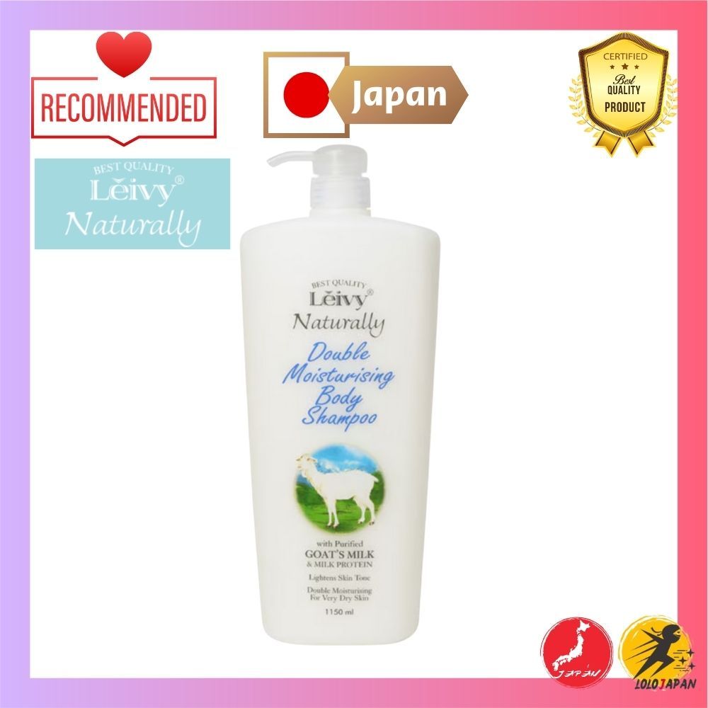 Leivy Body Shampoo Goat Milk & Milk Protein Floral Sweet Scent 110ml ...