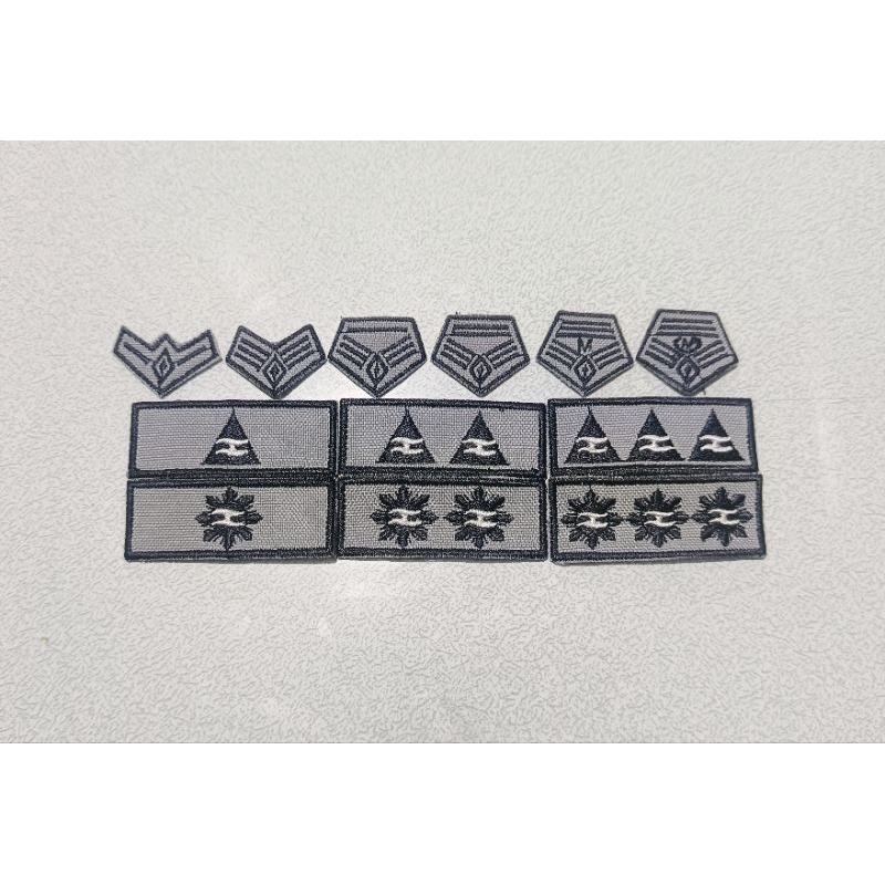 AIRFORCE BULLCAP RANK PATCHES | Shopee Philippines