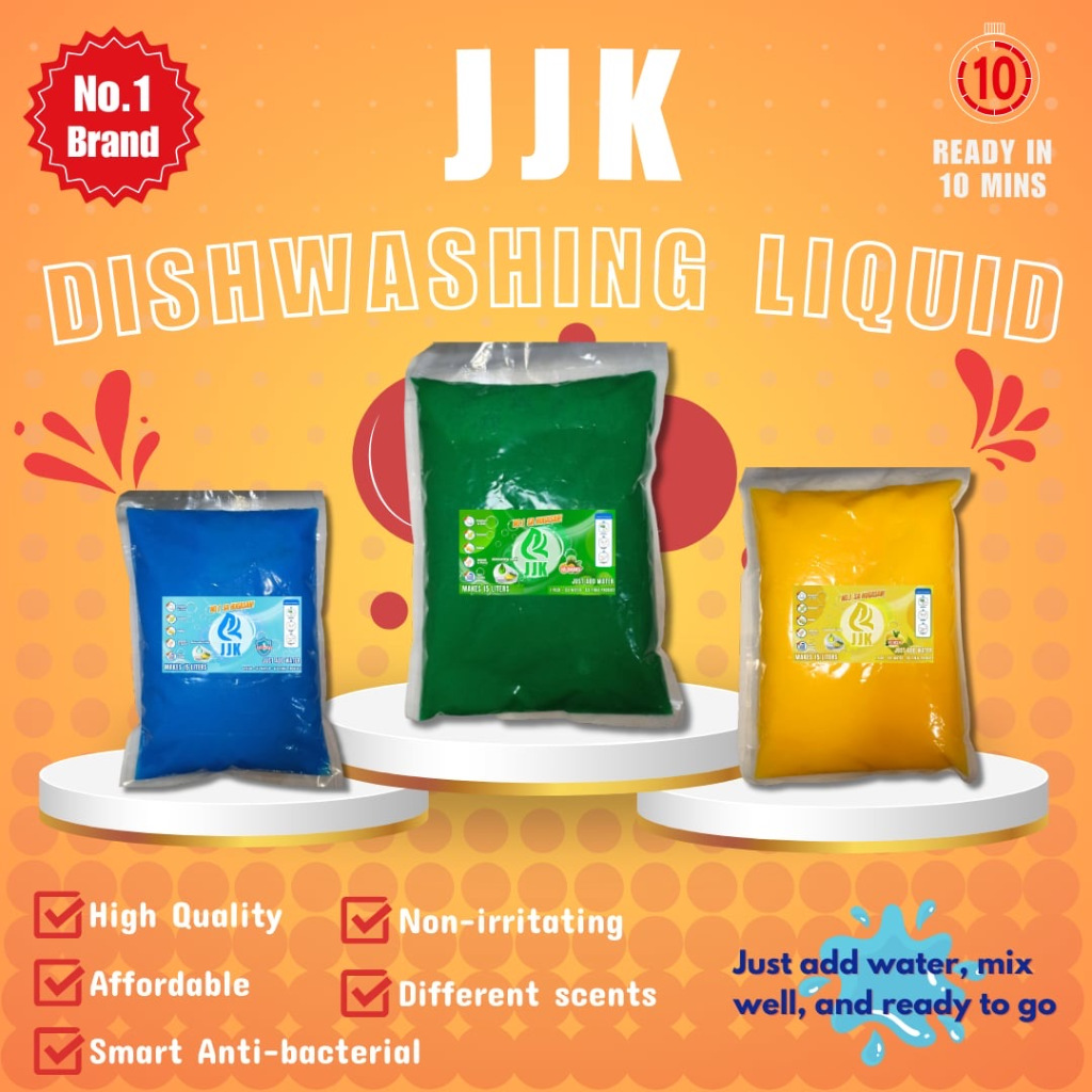 JJK DIY dishwashing LIQUID KIT 3Lto15L Easy Mix formula-calamansi & Lemomn scent | Shopee ...