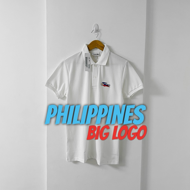 Men’s PH Small and Big Logo Polo Shirt Design | Shopee Philippines
