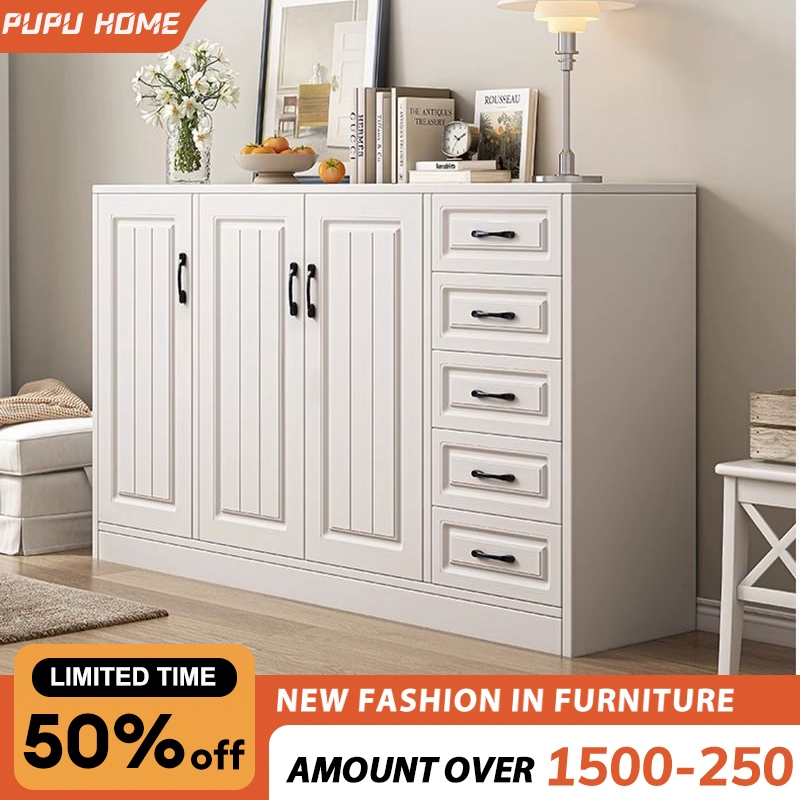 Kitchen sideboard cabinet modern simple locker wall side cabinet ...