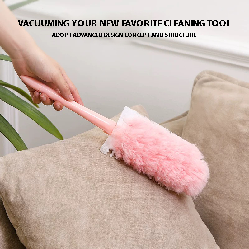 Microfiber Duster Brush Adjustable Telescopic Bending Duster Feather ...