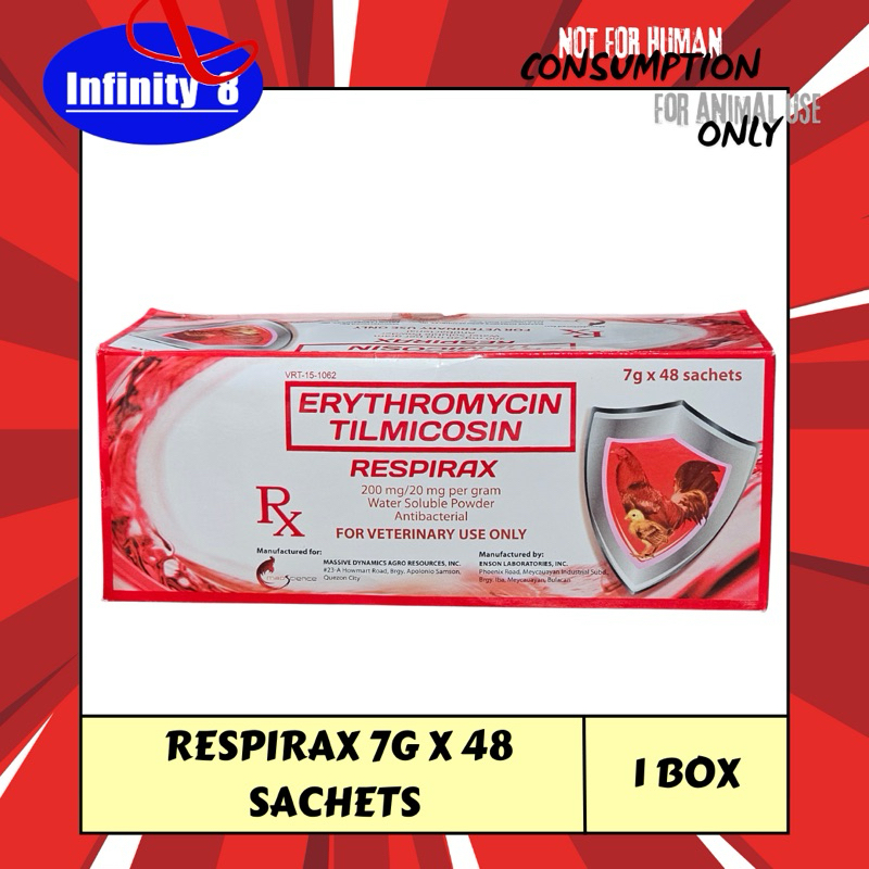 RESPIRAX 7G x 48 SACHETS/BOX | Shopee Philippines