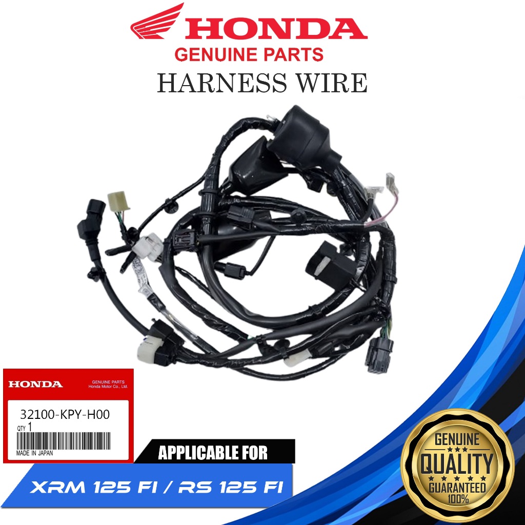 HONDA GENUINE HARNESS WIRE FOR XRM 125 FI / RS 125 FI ( 32100-KPY-H00 ...