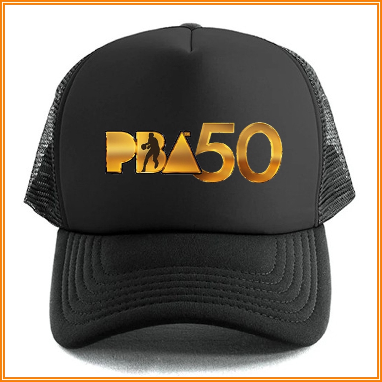 PBA Philipppine Basketball at 50 Years Cap Hat Net Mesh Snap Back Trend ...