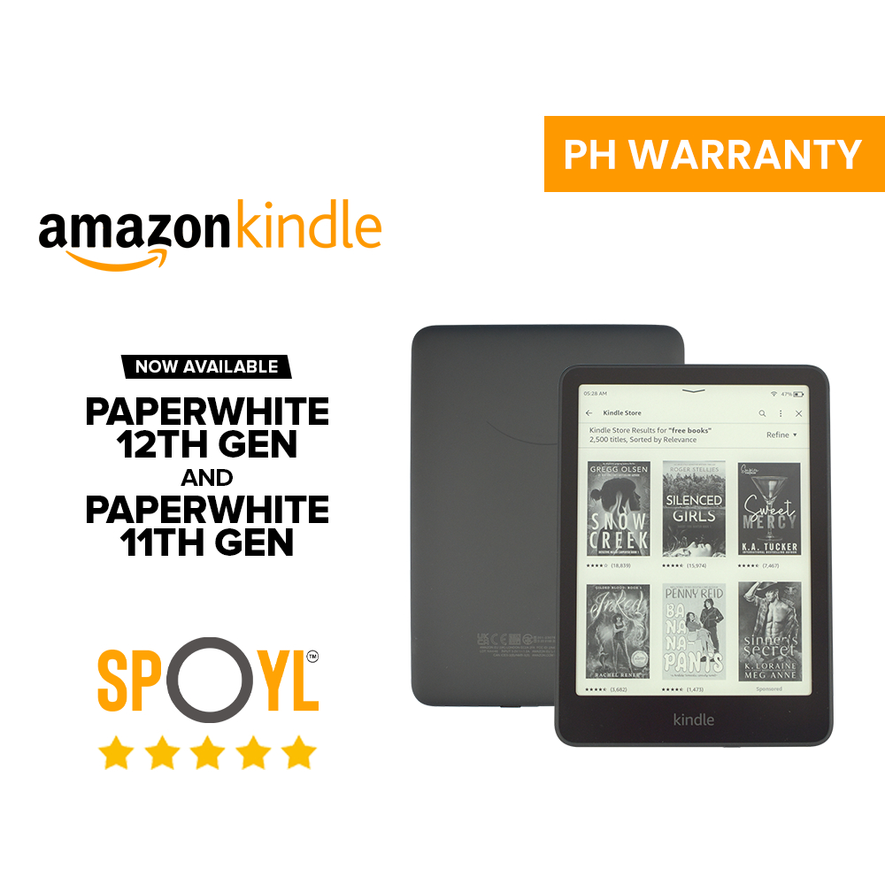 Amazon Kindle Paperwhite 12th Gen - 8GB / 16GB / 32GB wireless charging ...