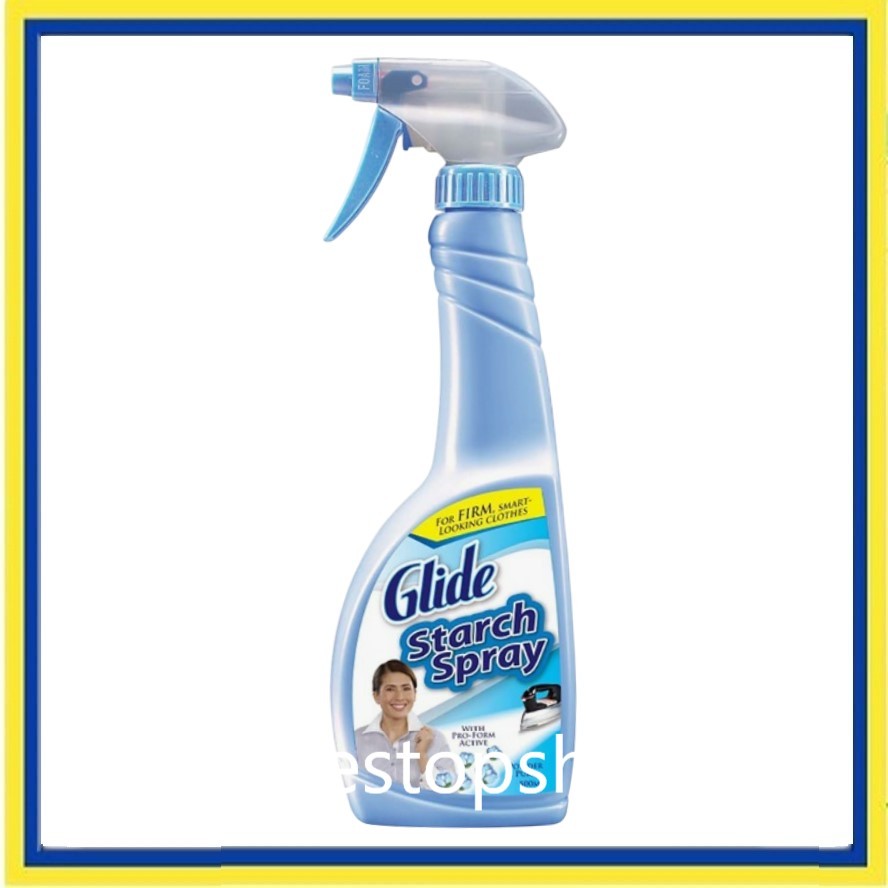 Glide Ironing Aid Powder Pure Starch Spray 500mL | Shopee Philippines