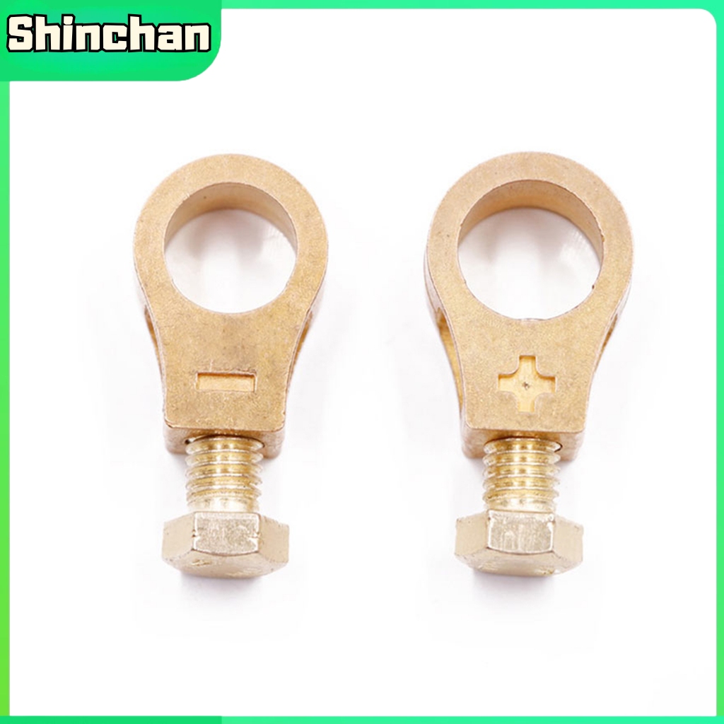 Car Battery Terminal Wire Cable Clamp Pure copper positive and negative ...