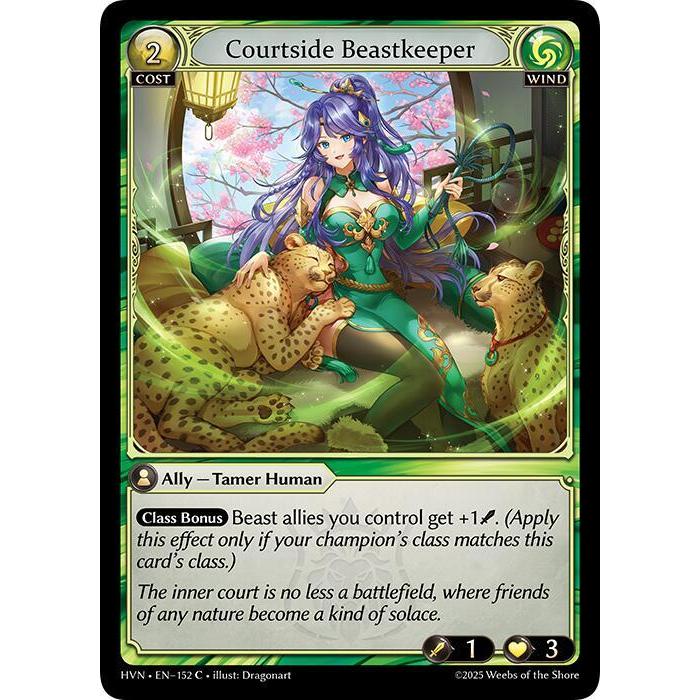 Courtside Beastkeeper - Abyssal Heaven (HVN) - Grand Archive | Shopee ...