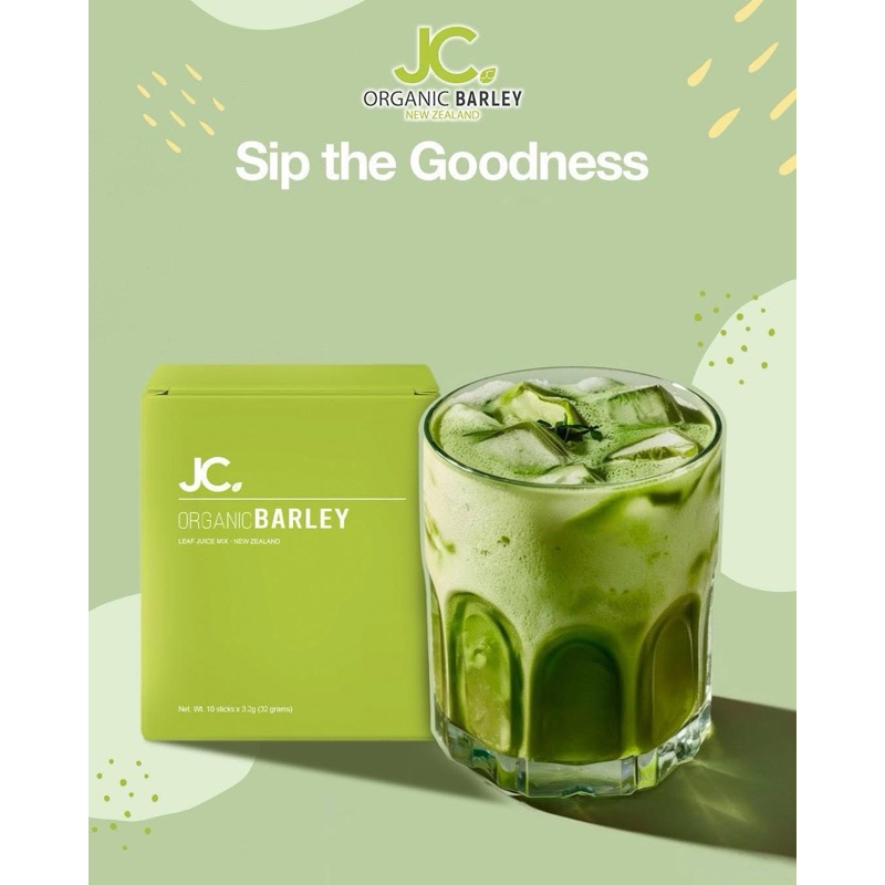 Organic Barley Juice 10 Sachet JC Premiere (NEW PACKING) | Shopee ...
