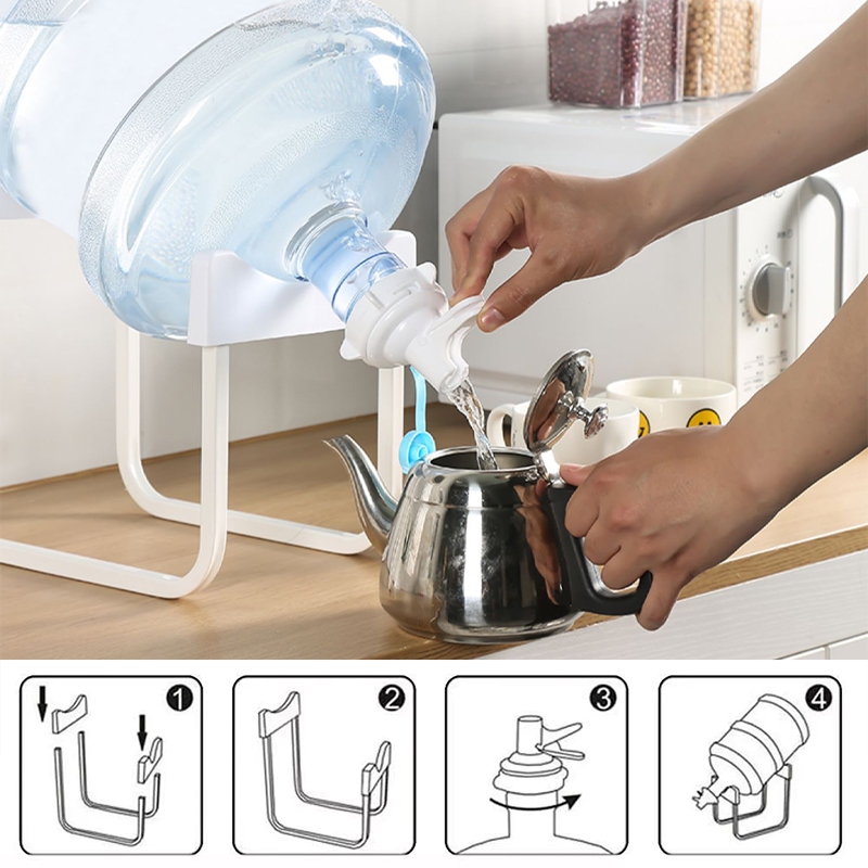 Detachable Bracket Bottled Water Water Dispenser Portable Mineral Water ...